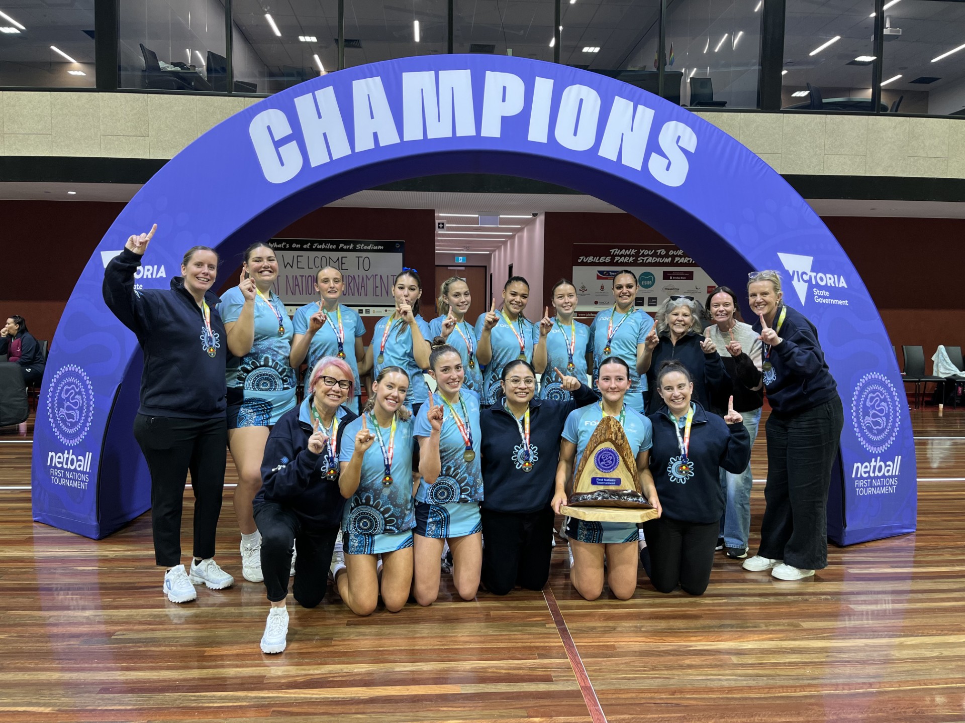 NSW Waradas Crowned First Nations Champions After Extra-Time Epic - Netball NSW